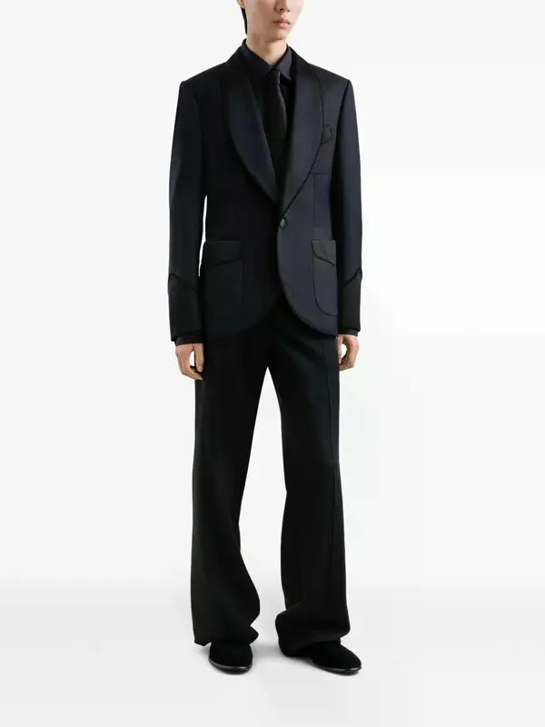 Dolce & Gabbana Shawl-lapels Blazer - Blue