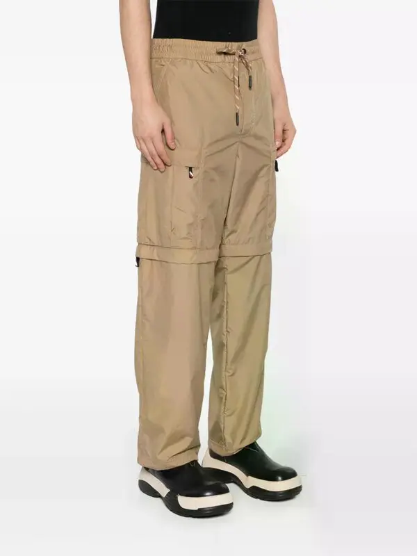 Moncler Ripstop Cargo Trousers - Neutrals