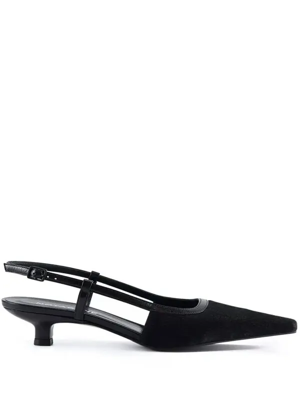 NOTABENE Elena Slingback Pumps - Black
