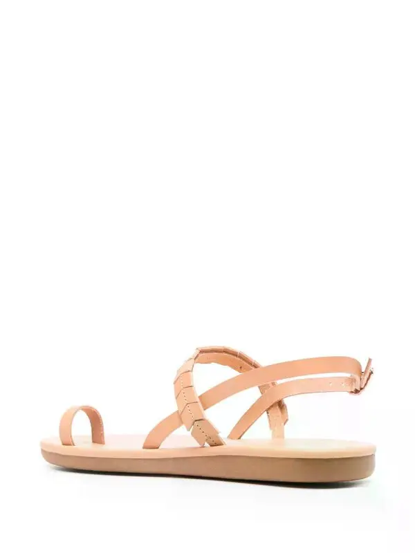 ANCIENT GREEK SANDALS Kamara Leather Sandals - Brown
