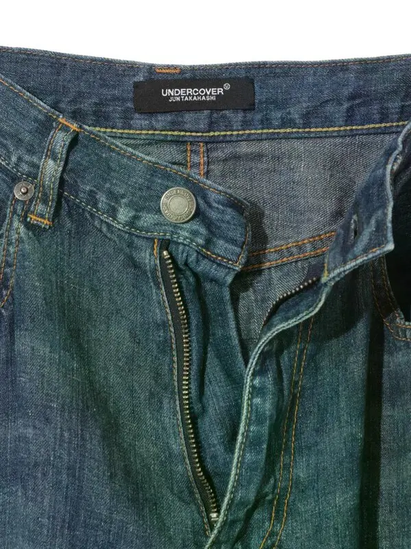 Undercover Straight-leg Jeans In Premium Linen