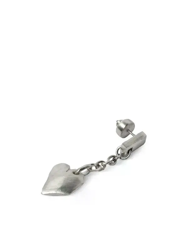 PARTS OF FOUR Jazz Solid Heart Single Earring