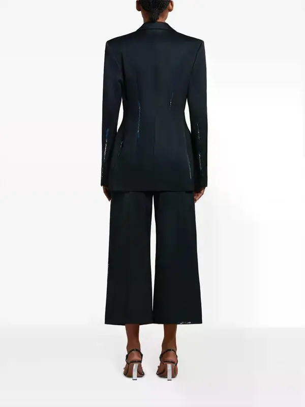 Marni Decorative Stitching Cropped Trousers