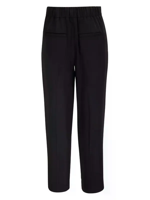 Vince High-waisted Tapered-leg Trousers