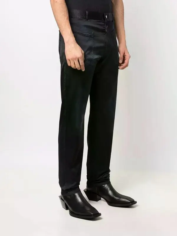 DIESEL® Slim-cut Trousers With Embroidered Logo