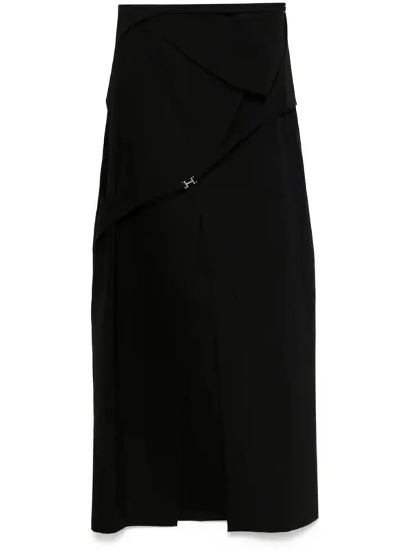 HELIOT EMIL Strap Detail Maxi Skirt