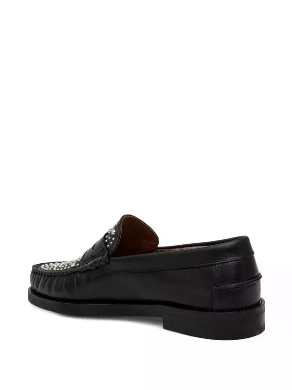 NAKED WOLFE Dan Loafers With Stud Embellishment