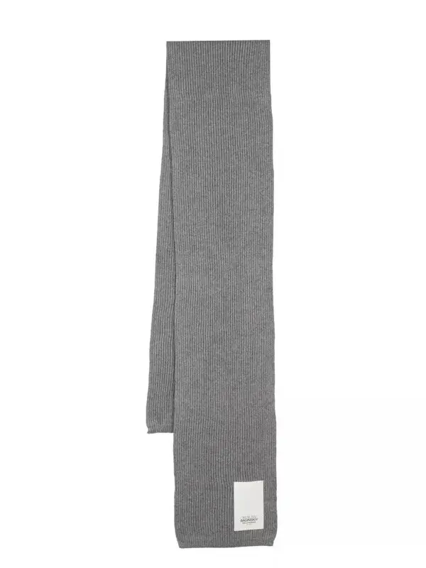 Ruslan Baginskiy Logo-patch Scarf - Grey