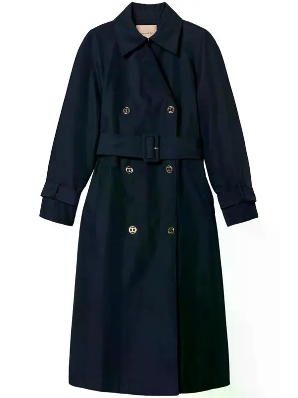 TWINSET Twill Trench Coat