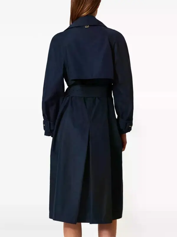 TWINSET Twill Trench Coat