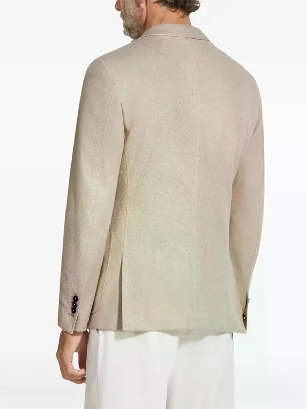 Zegna Notch-lapel Cotton Blazer
