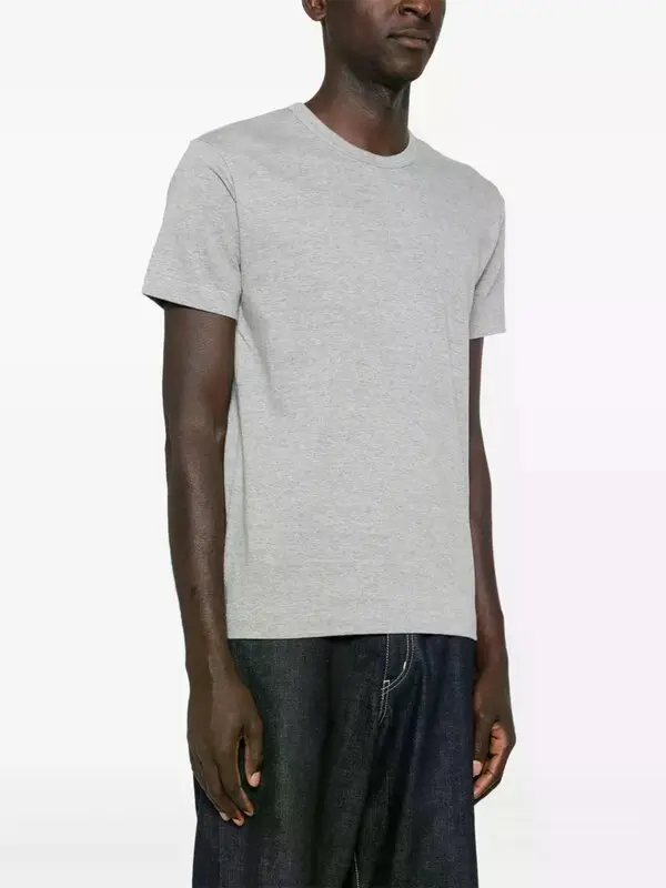 Play Comme Des Garcon Signature Heart-patch T-shirt