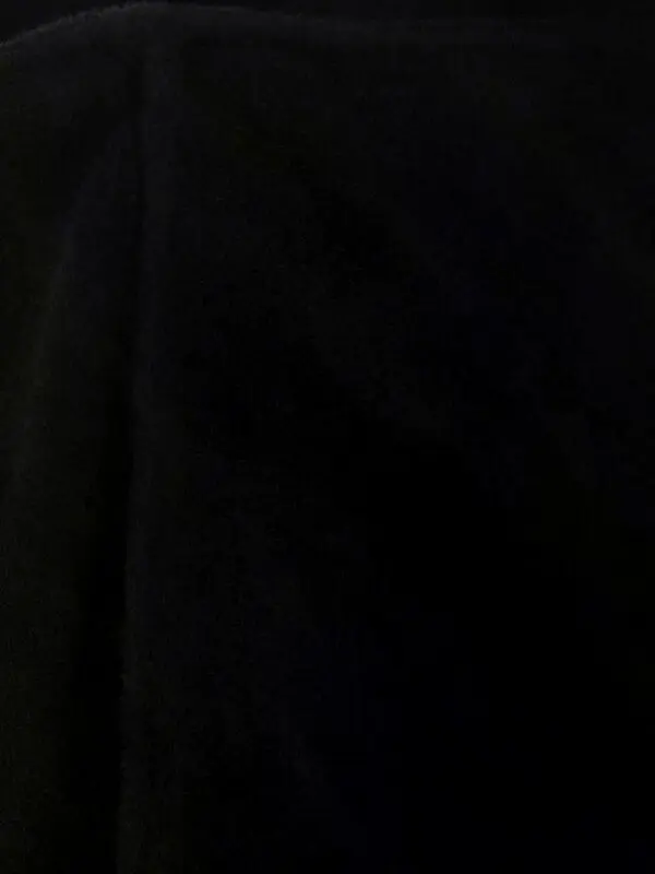 Yohji Yamamoto Draped Wool Blend Maxi Coat