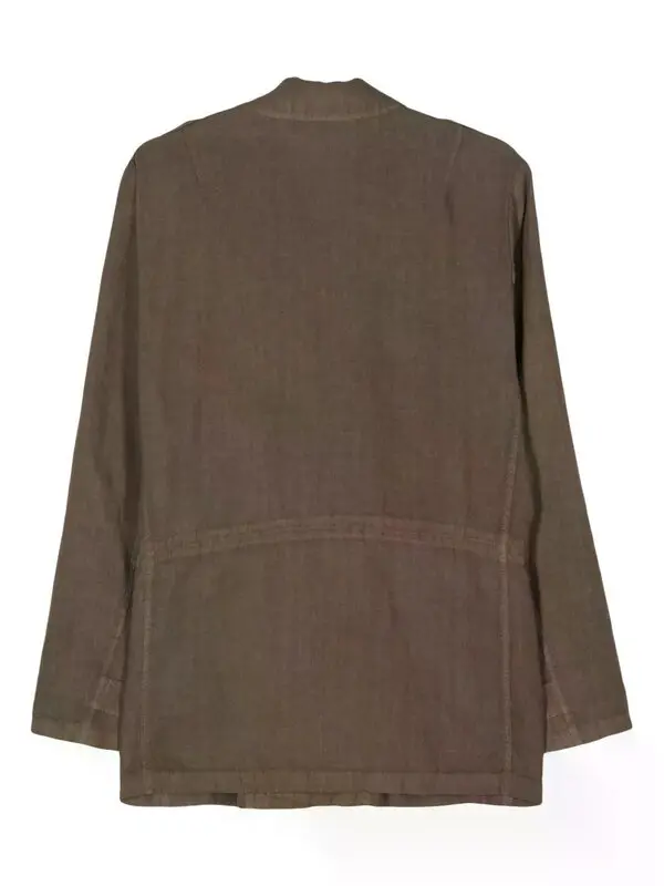 Boglioli Linen Chambray Shirt Jacket