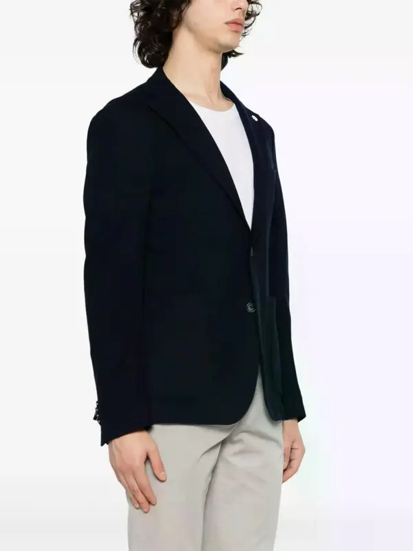 MANUEL RITZ Honeycomb Single-breasted Blazer