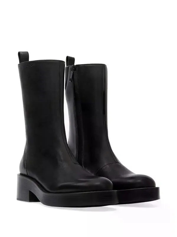 COURREGES Rider Leather Boots