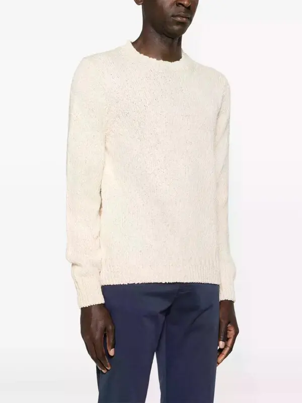 Canali Crew Neck Cotton Jumper