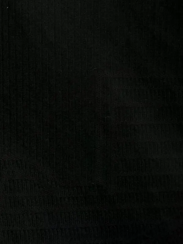 Y3 Engineered Logo-debossed Scarf