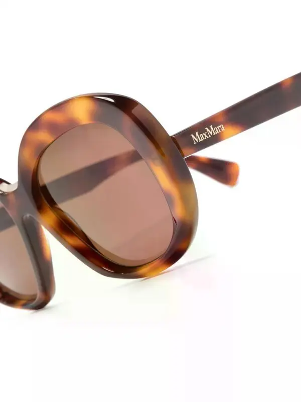 Max Mara Edna Oversize-frame Sunglasses