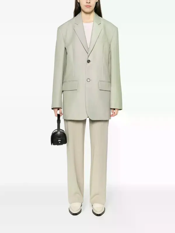 Gauchère Single-breasted Twill Blazer