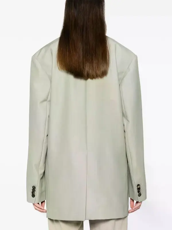 Gauchère Single-breasted Twill Blazer