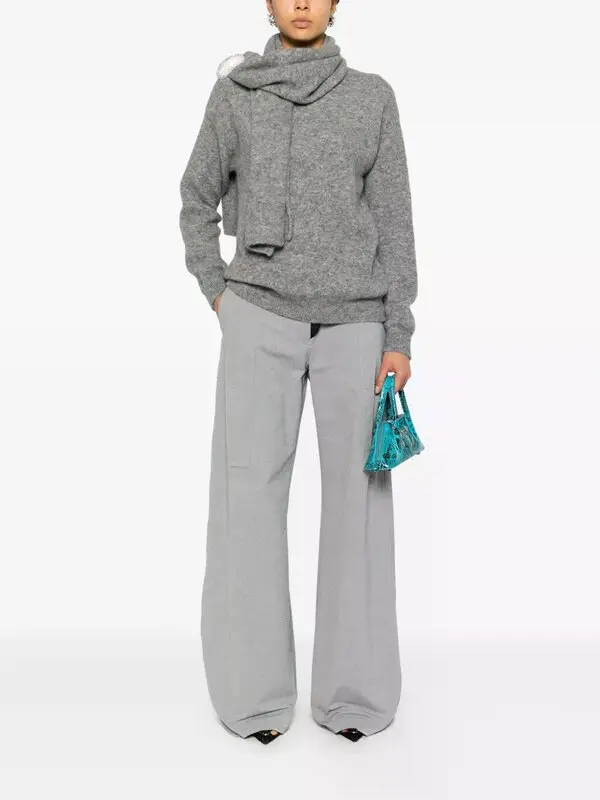 Giuseppe Di Morabito Brooch Detail Knit Sweater