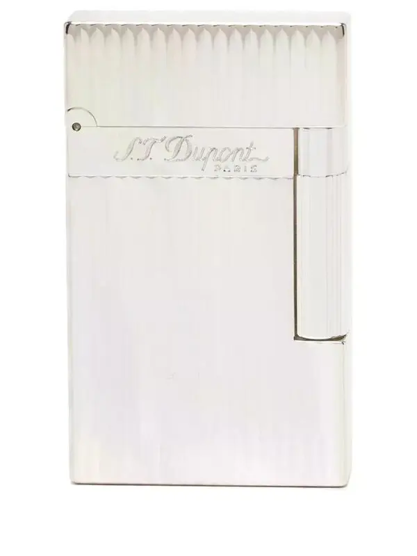 S.t. Dupont Logo-engraved Lighter - Silver