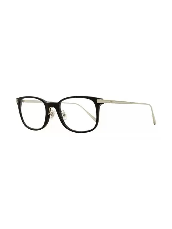 Omega Rectangle Frame Glasses - Black