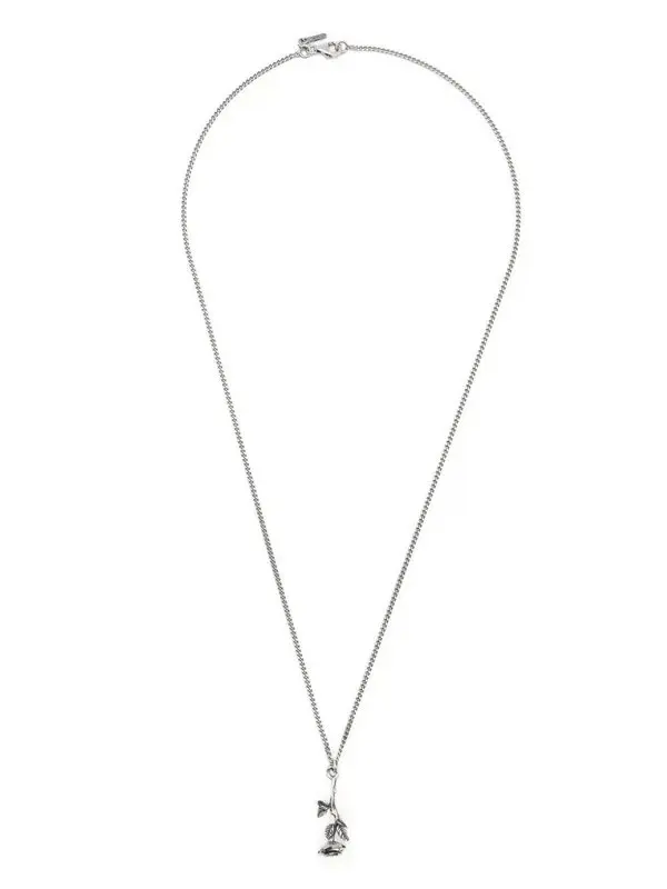 Emanuele Bicocchi Sterling Wild Rose Necklace