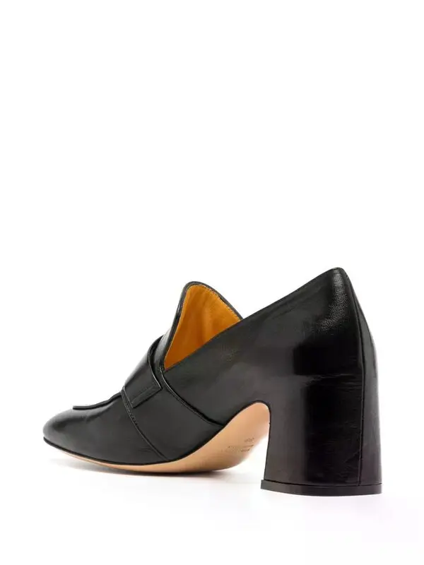 MADISON MAISON Lock 55mm Leather Pumps - Black