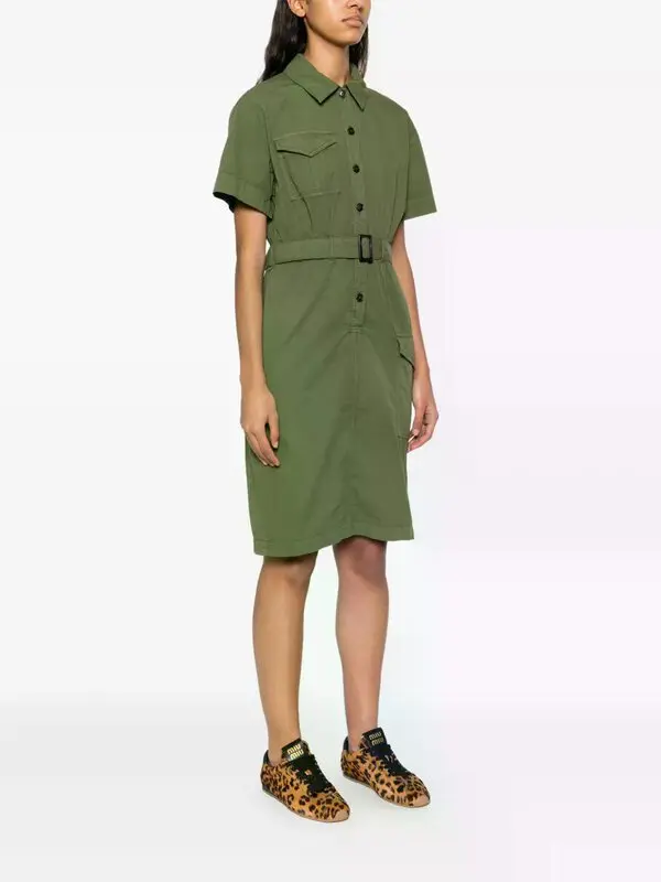 Woolrich Belted Shirt Dress
