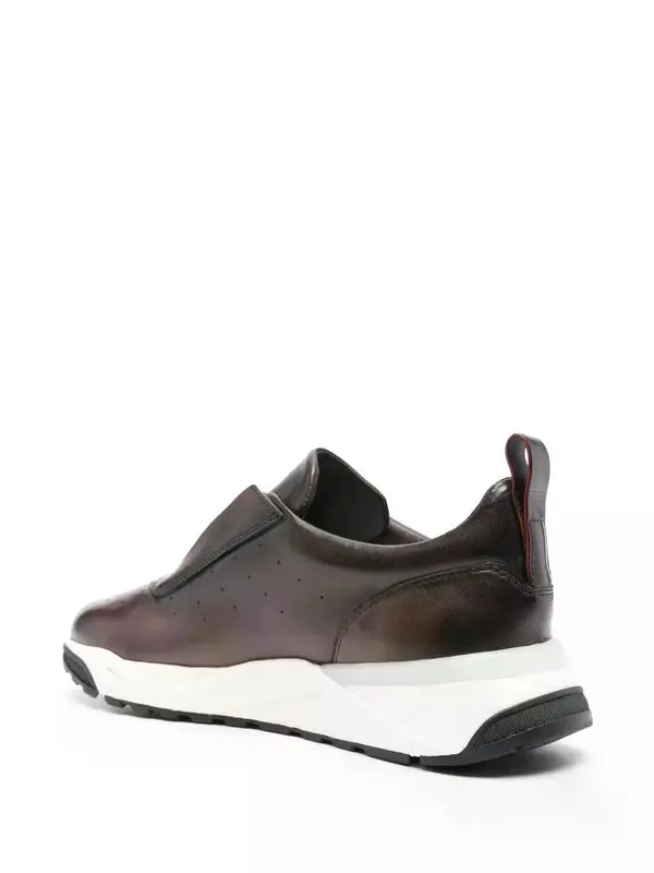 Santoni Calf Leather Sneakers