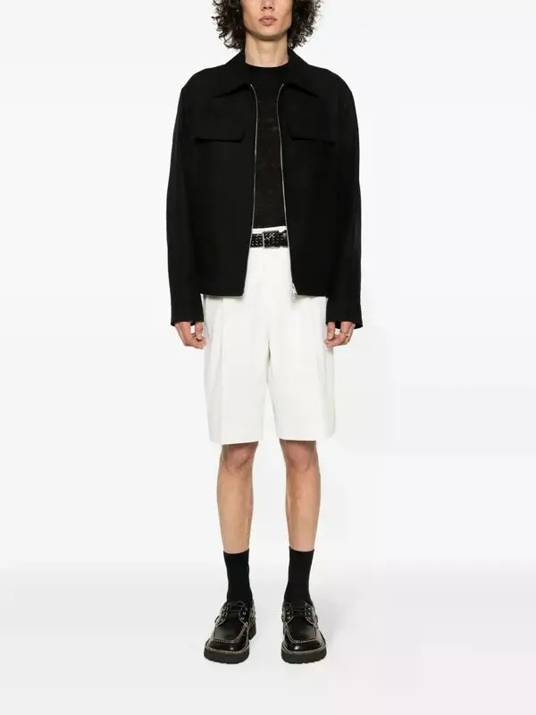 CRUCIANI Crew-neck Linen T-shirt
