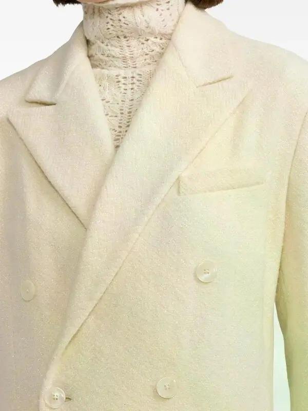 Ralph Lauren Herringbone Double-breasted Blazer - Neutrals