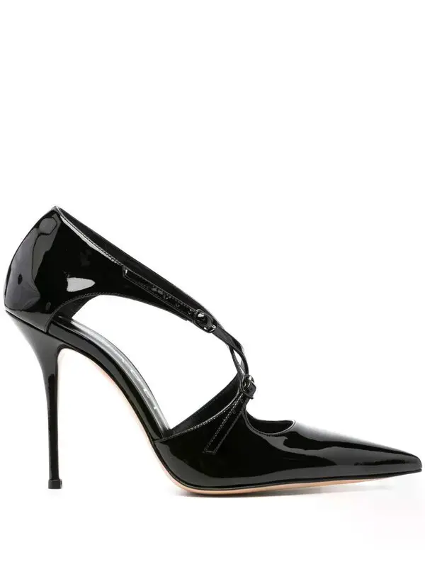 Casadei Anna 100mm Stiletto Pumps - Black