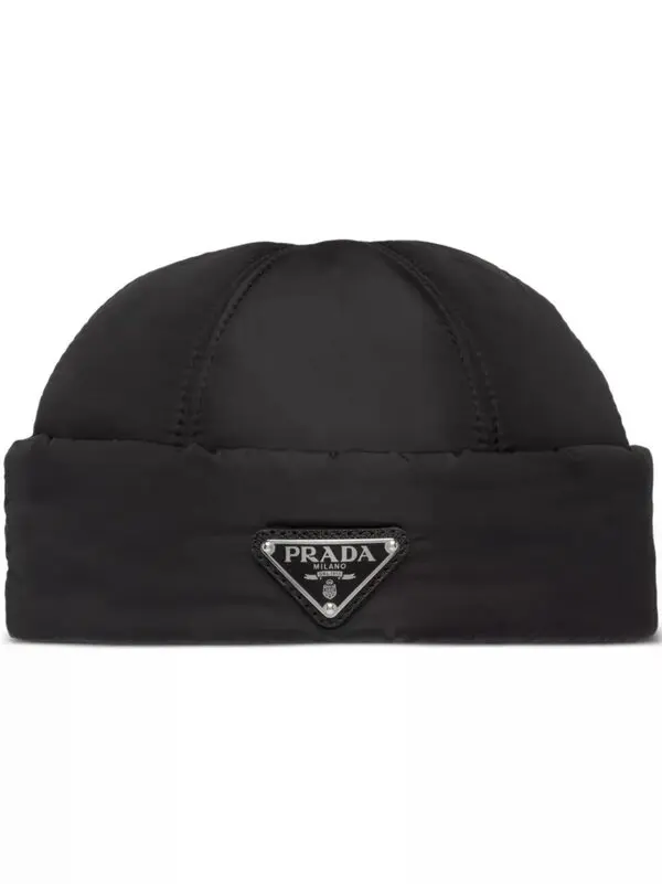 Prada Re-nylon Padded Beanie