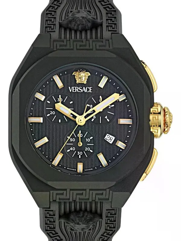 Versace V-legend Chrono 44mm Watch - Black