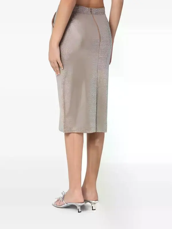 Giuseppe Di Morabito Sequin-embellished Pencil Midi Skirt