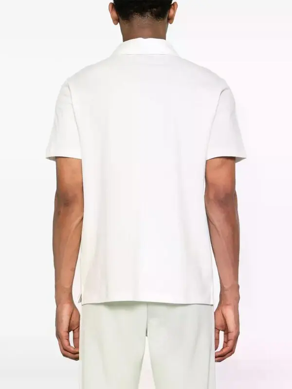 A.p.c. Carter Cotton Piqué Polo Shirt - White