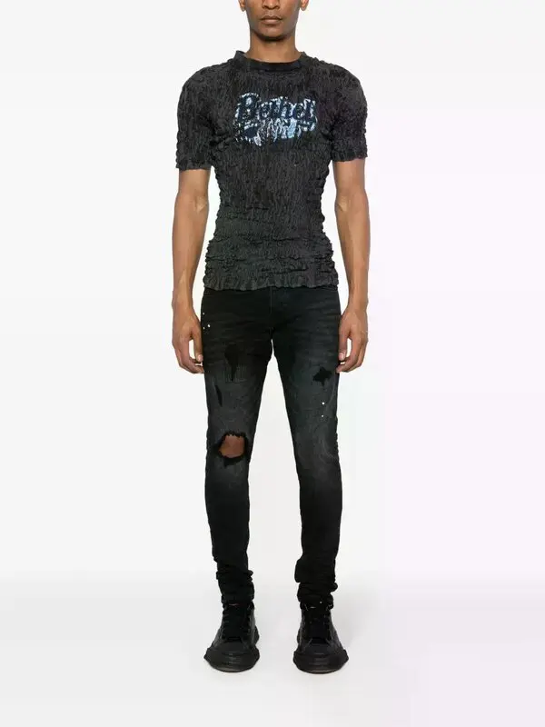 PURPLE BRAND Mid-rise Skinny Jeans