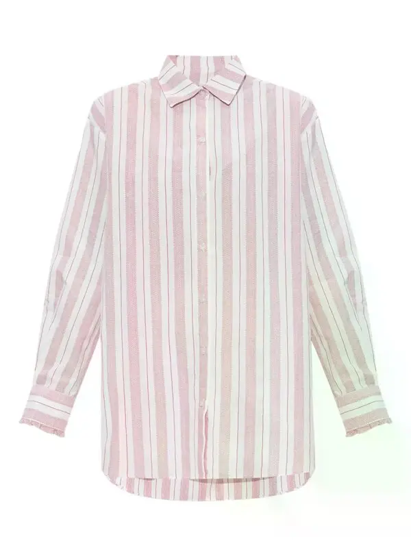 Posse Lena Shirt Light Stripe - Pink