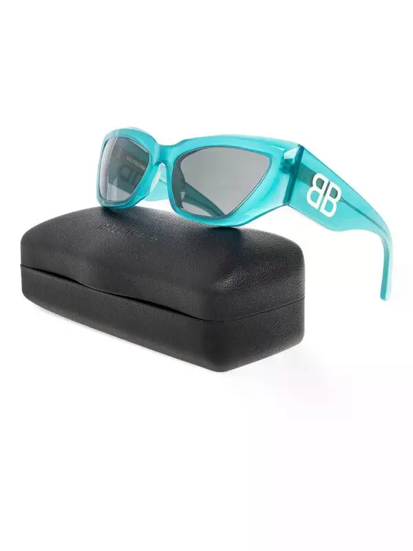 Balenciaga Cat-eye Sunglasses - Blue