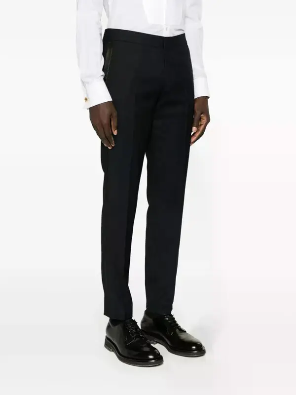 Hugo Satin-trim Tailored Trousers