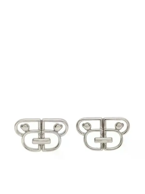 A BATHING APE Logo-stud Earrings - Silver