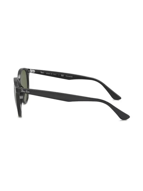 Ray-ban Rb4305 Round Frame Sunglasses - Black