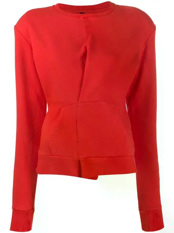 BEN TAVERNITI UNRAVEL PROJECT Folded Detail Sweatshirt