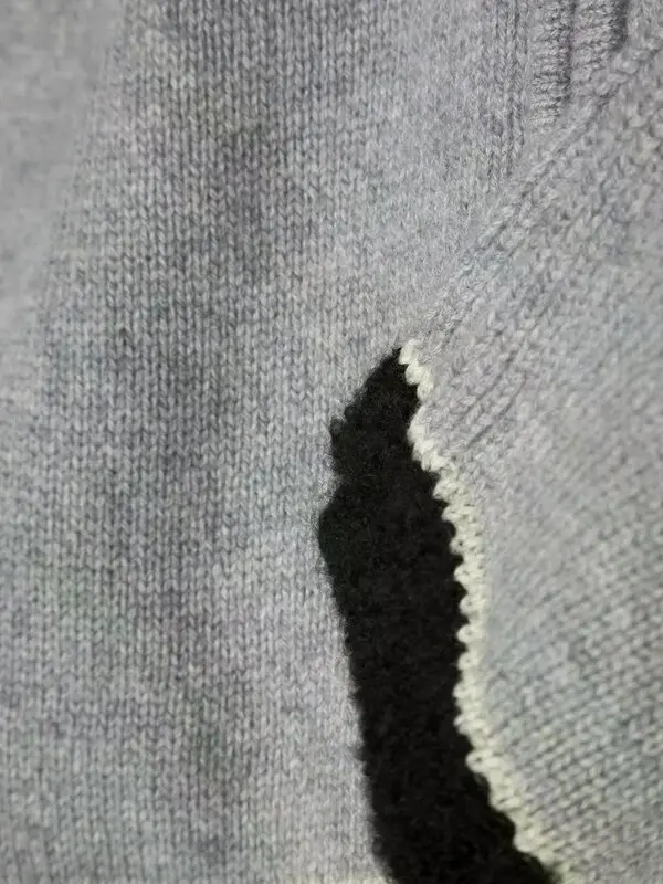 BARRIE Cashmere Zip-up Collar