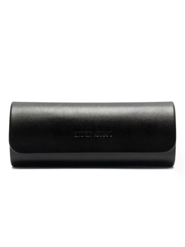 Giorgio Armani Wayfarer Frame Eyeglasses - Black