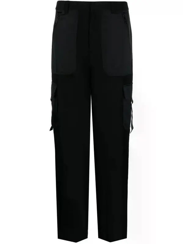 Dkny Straight-leg Cargo Trousers - Black