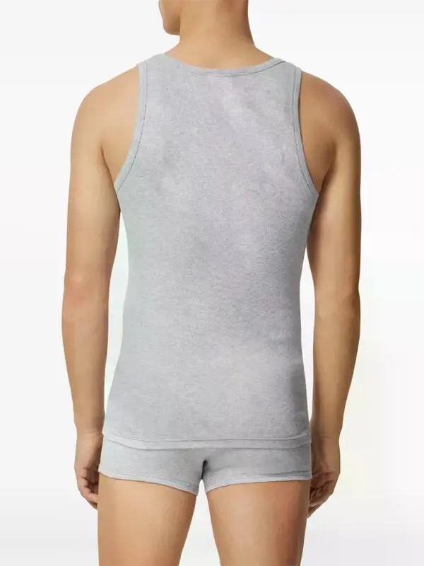 Versace Cotton Ribbed Tank Top